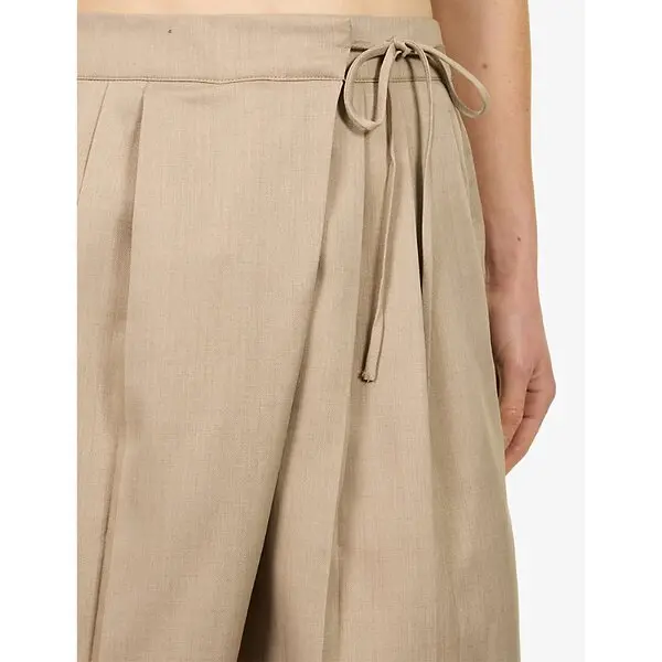 4TH & RECKLESS Beatrice Wide-leg Woven Trousers