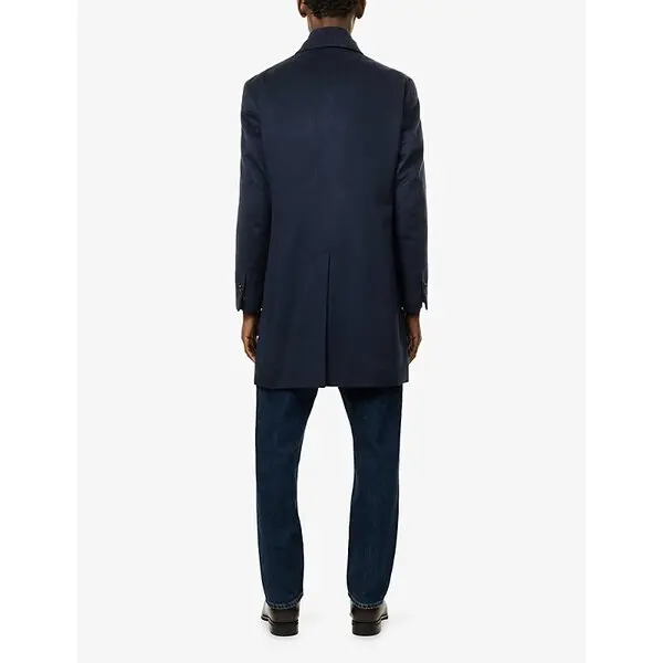 Corneliani Single-breasted Cashmere Coat