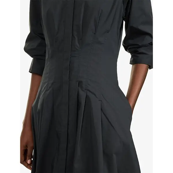 Simkhai Signature Jazz Embellished Cotton-blend Midi Dress