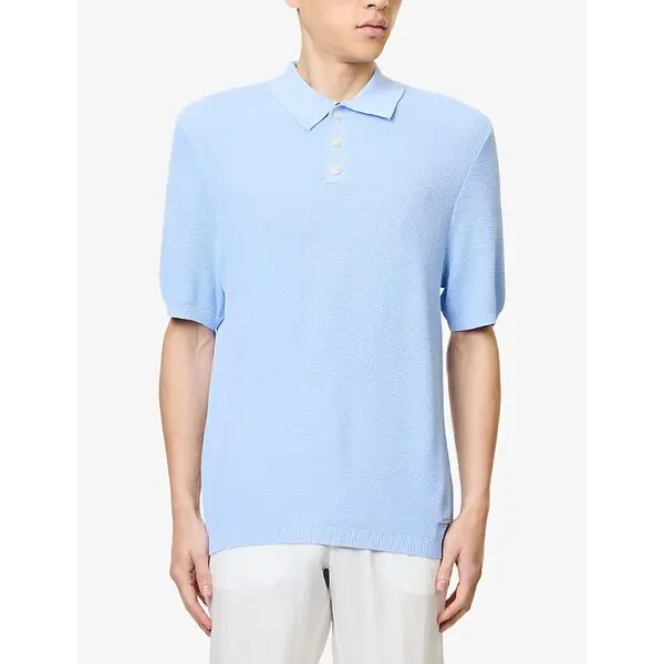BELIER Hollis Textured Knitted Shirt