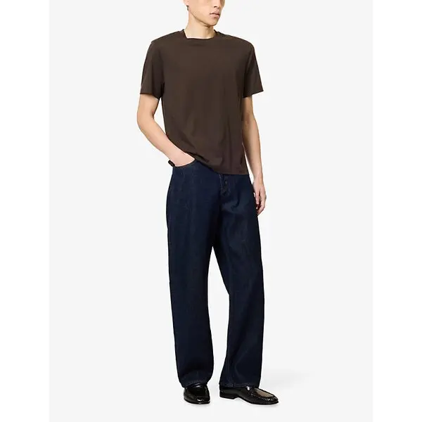 FRAME The Baggy Wide-leg Denim Jeans