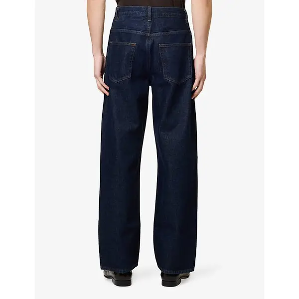 FRAME The Baggy Wide-leg Denim Jeans