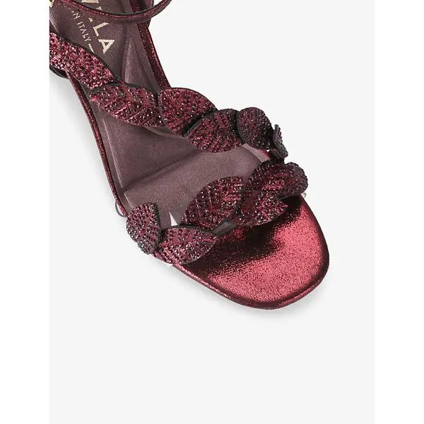 Carvela Eleganza Heeled Faux-leather Sandals