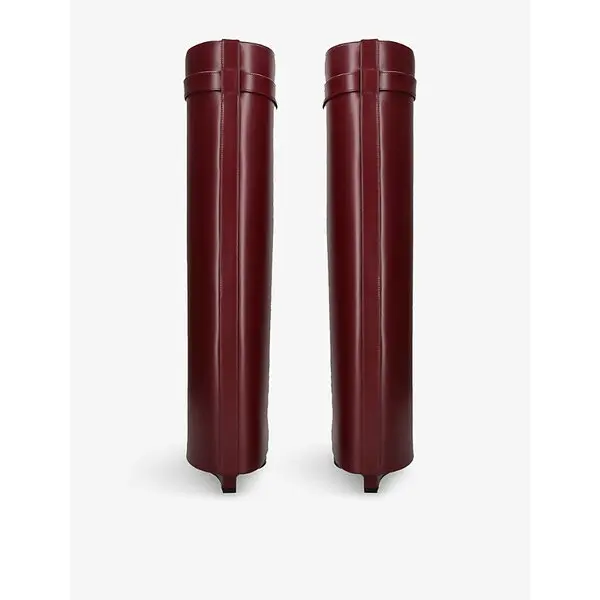 Givenchy Shark Knee-high Leather Boots
