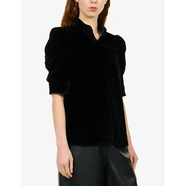 FRAME The Velvet Gillian Top