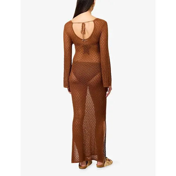 Melissa Odabash Casey Crochet Knit Dress