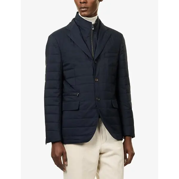 Corneliani Milestones Quilted Shell Jacket