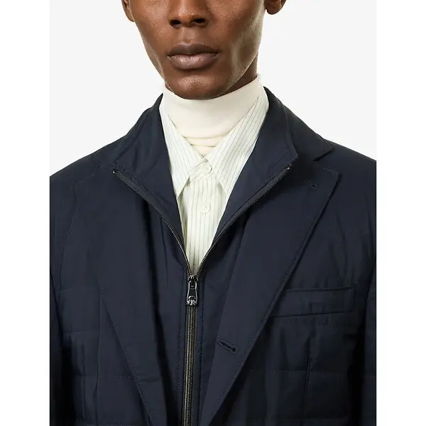 Corneliani Milestones Quilted Shell Jacket