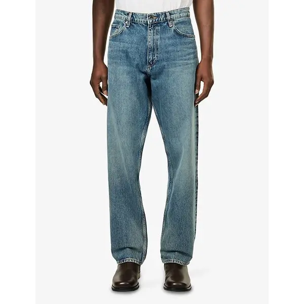 Rag & Bone Relaxed Straight-leg Denim Jeans