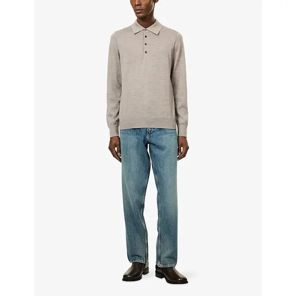 Rag & Bone Wool Polo Jumper
