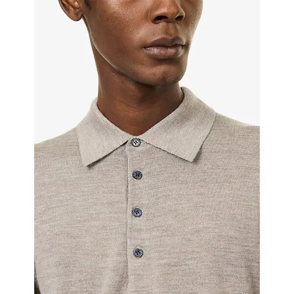 Rag & Bone Wool Polo Jumper