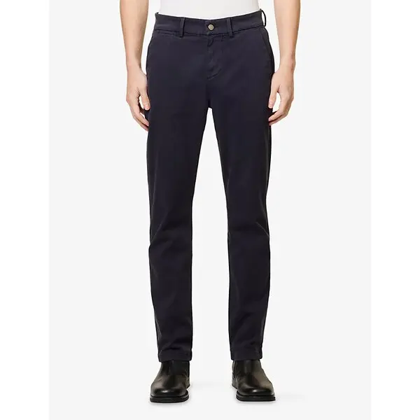 7 For All Mankind Slimmy Tapered Luxe Performance Plus Stretch-woven Chinos