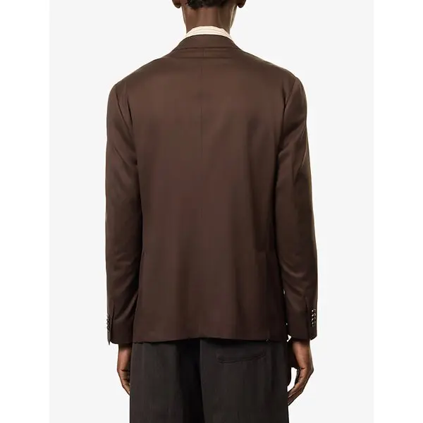 Corneliani Double-breasted Wool Jacket