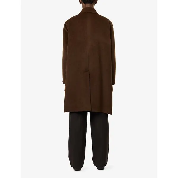 Corneliani Single-breasted Wool Coat