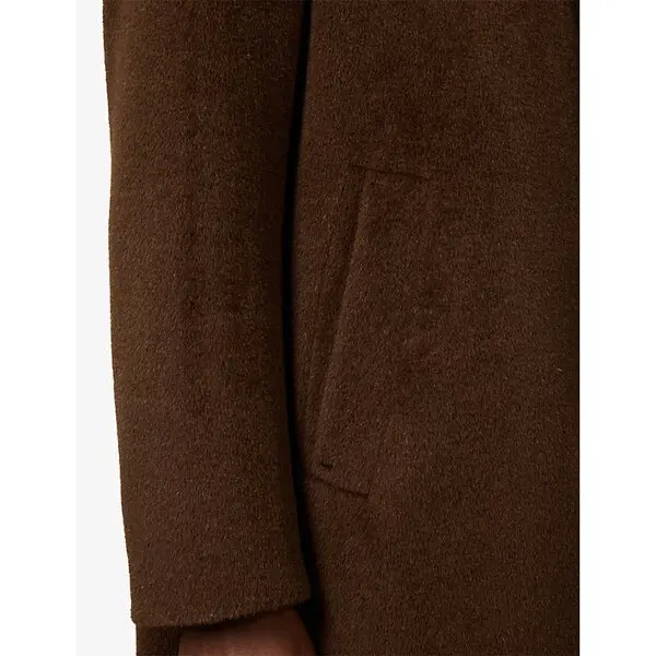 Corneliani Single-breasted Wool Coat
