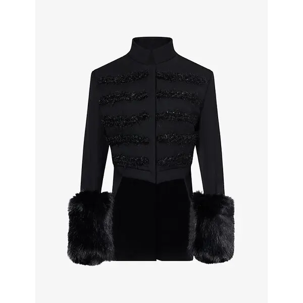DARKPARK Moss Napoleon Wool Jacket
