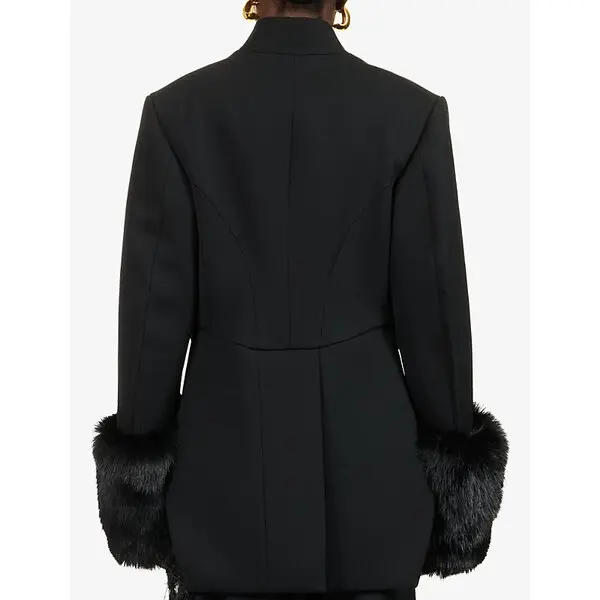 DARKPARK Moss Napoleon Wool Jacket