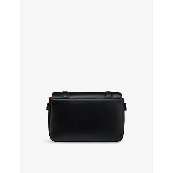 CHRISTIAN LOUBOUTIN Tactical Small Leather Briefcase