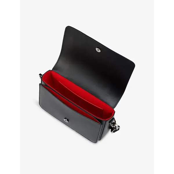 CHRISTIAN LOUBOUTIN Tactical Small Leather Briefcase
