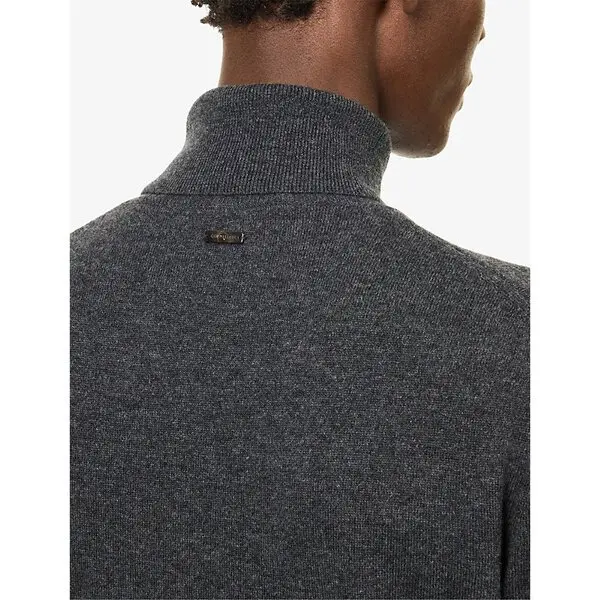 Corneliani Roll-neck Wool-blend Jumper