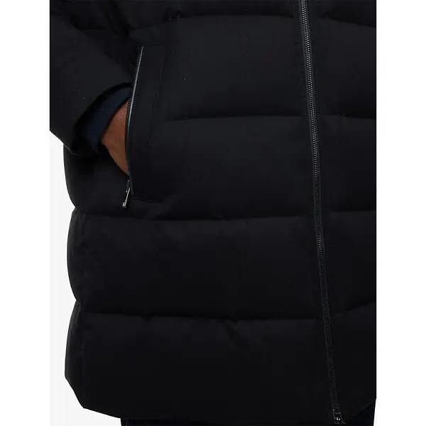 Corneliani Technical Padded Poplin Coat