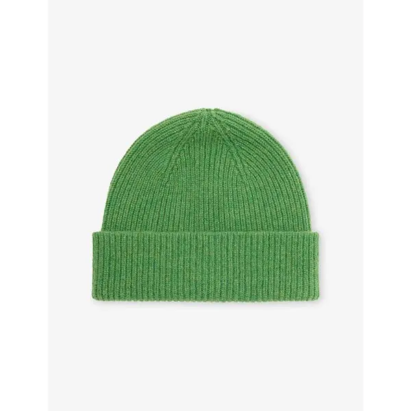 MACKIE Clyde Wool Beanie - Watercress