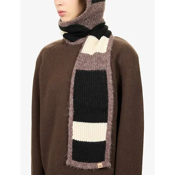 UGG Hooded Knitted Scarf