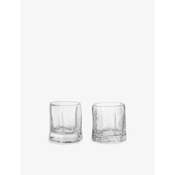 FERM LIVING Kiru Set Of 2 Small Glasses