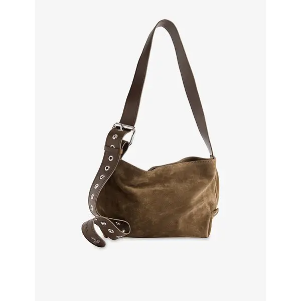 VIVIENNE WESTWOOD Maxime Small Suede Cross-body Bag