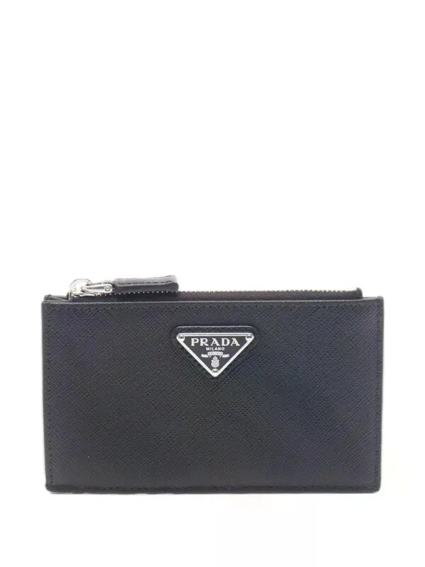 Prada Triangle-plaque Card Case