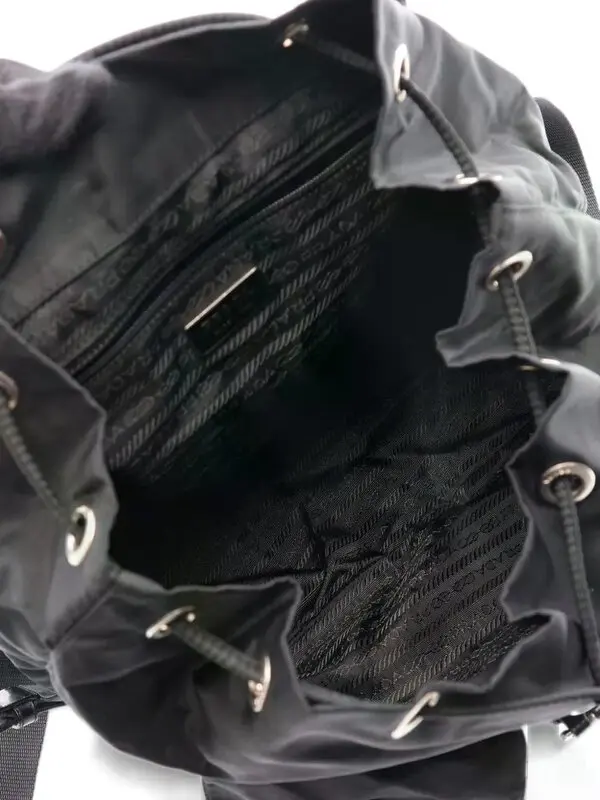 Prada 2000s Vela Sport Buckle-detail Backpack