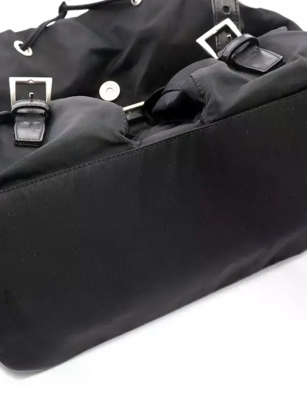 Prada 2000s Vela Sport Buckle-detail Backpack