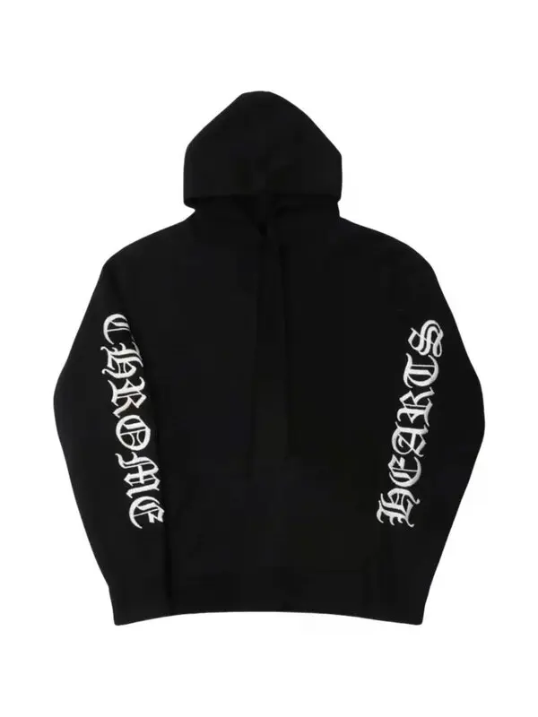 Chrome Hearts Life Sentence Embroidered Cashmere Hoodie