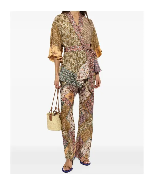 Zimmermann Fairlight Scarf Wrap Top