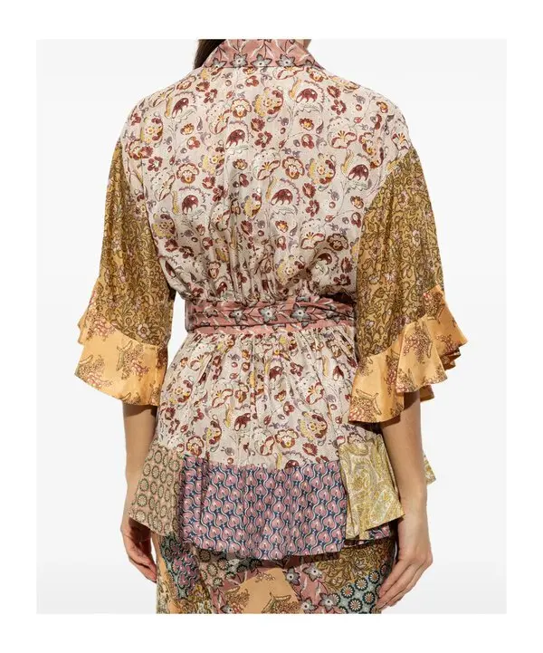 Zimmermann Fairlight Scarf Wrap Top
