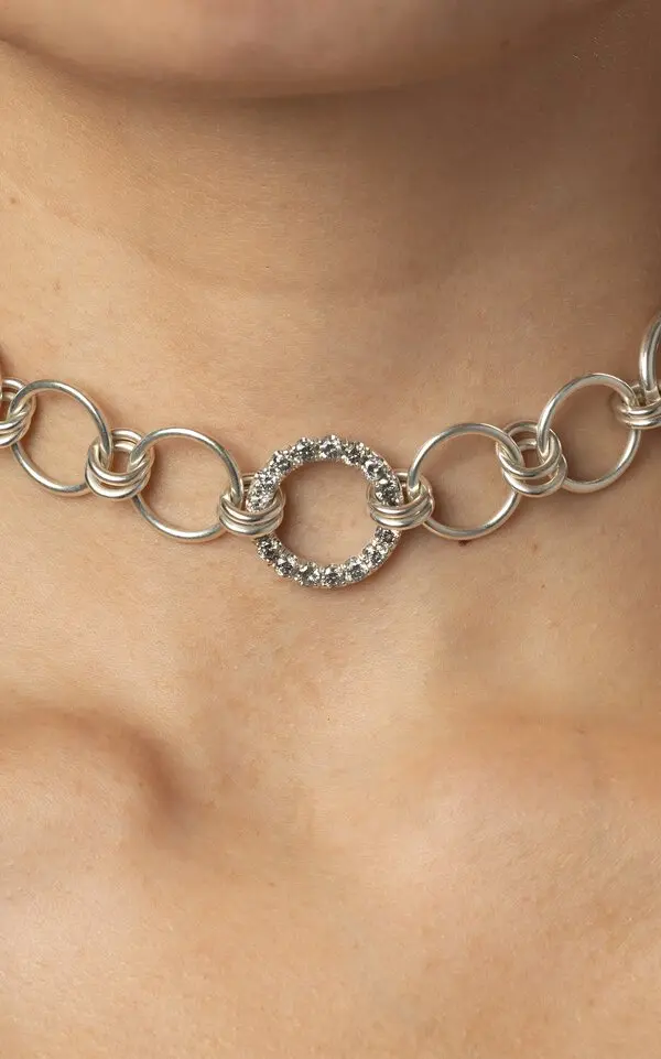 SPINELLI KILCOLLIN Titan Pave Necklace