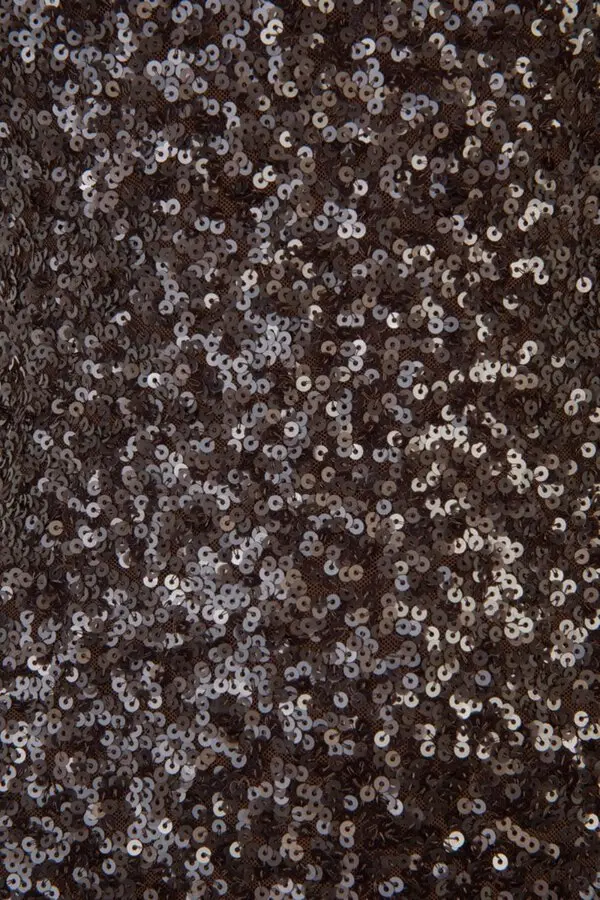 ROTATE BY BIRGER CHRISTENSEN Sequins Flared Maxi Dress