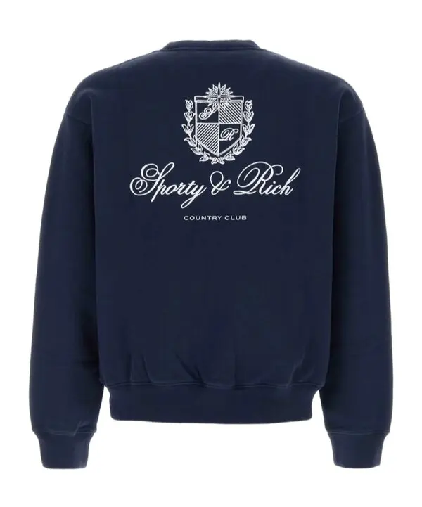 SPORTY  RICH Long-sleeve Sweatshirt
