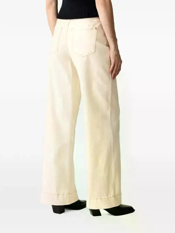 MORGAN Belt-loop Straight-leg Jeans