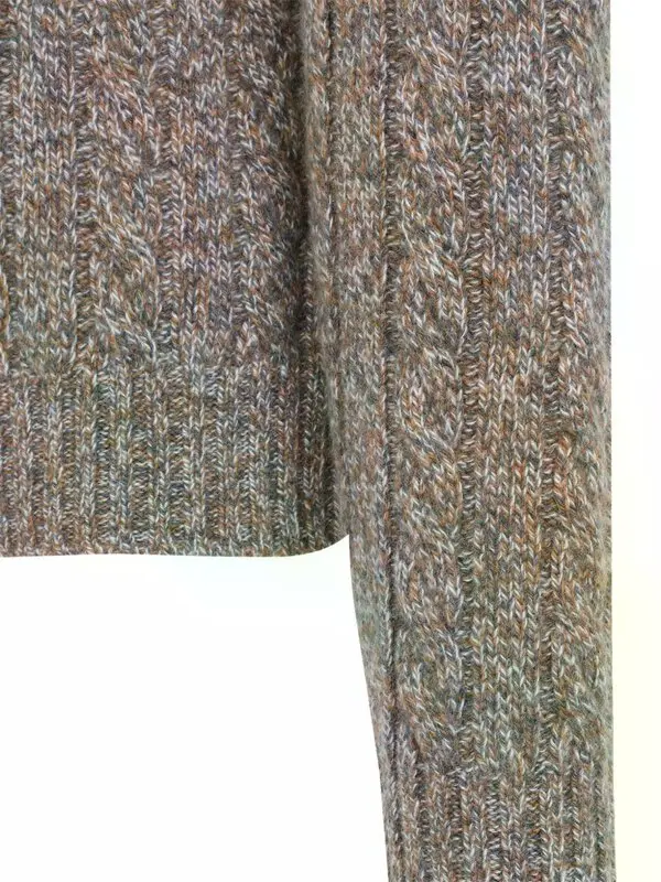 Kiton Cable-knit Quarter-zip Sweater