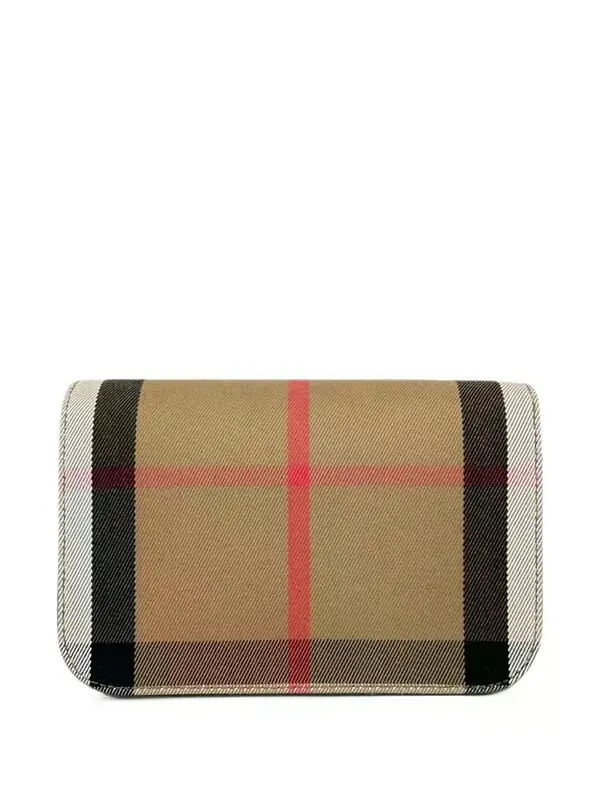 Burberry Madison Check Crossbody Bag - Neutrals