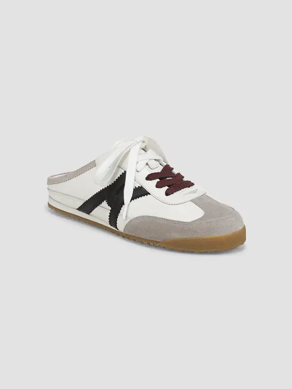 Veronica Beard Nicoline Leather Sneaker Mules