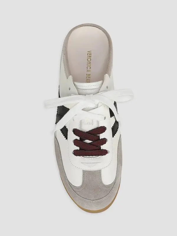 Veronica Beard Nicoline Leather Sneaker Mules