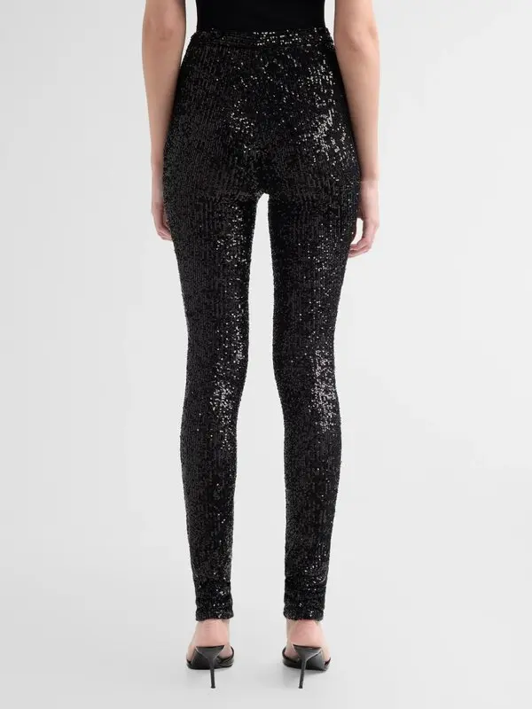 Lapointe Mini Sequin Stretch Leggings
