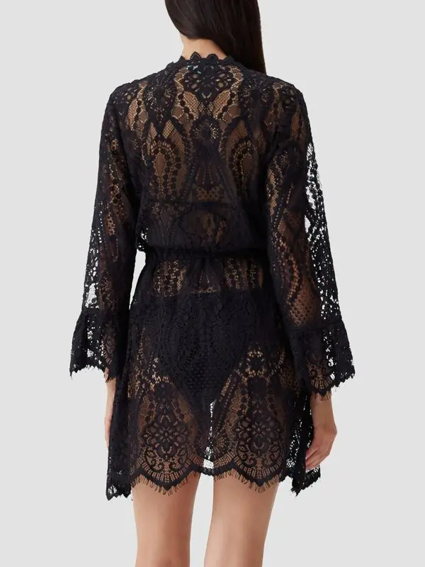Melissa Odabash Naia Sheer Open Caftan