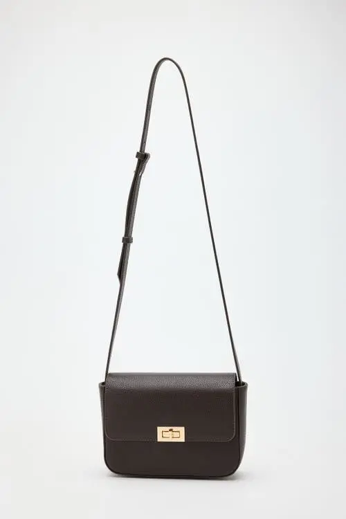 FOREVER & ALWAYS SHOES Tesia Crossbody Bag - Brown