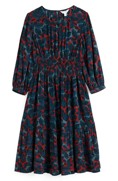 SEASALT CORNWALL Oak Apple Tiered Midi Dress