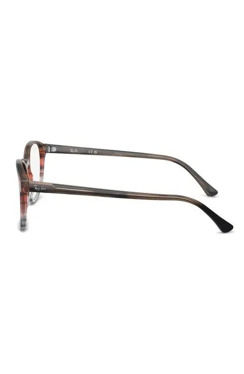 Ray-ban 52mm Phantos Optical Glasses - Brown Gradient