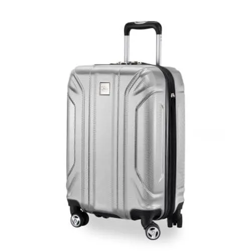 SKYWAY Nimbus 5.0 Hardside Expandable 20" Carry On Spinner Luggage - Silver