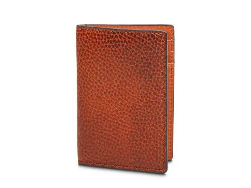 Bosca Roma Italia 8 Pocket Credit Card Case - Amber